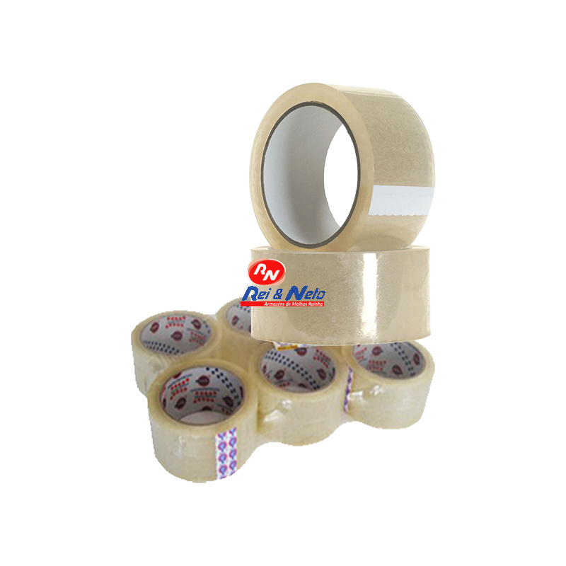 Fita Cola Transparente Rolo 48 mm X 60 Mts. Silver