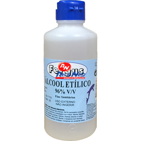 Álcool Etílico Fergus 96º 250 ml
