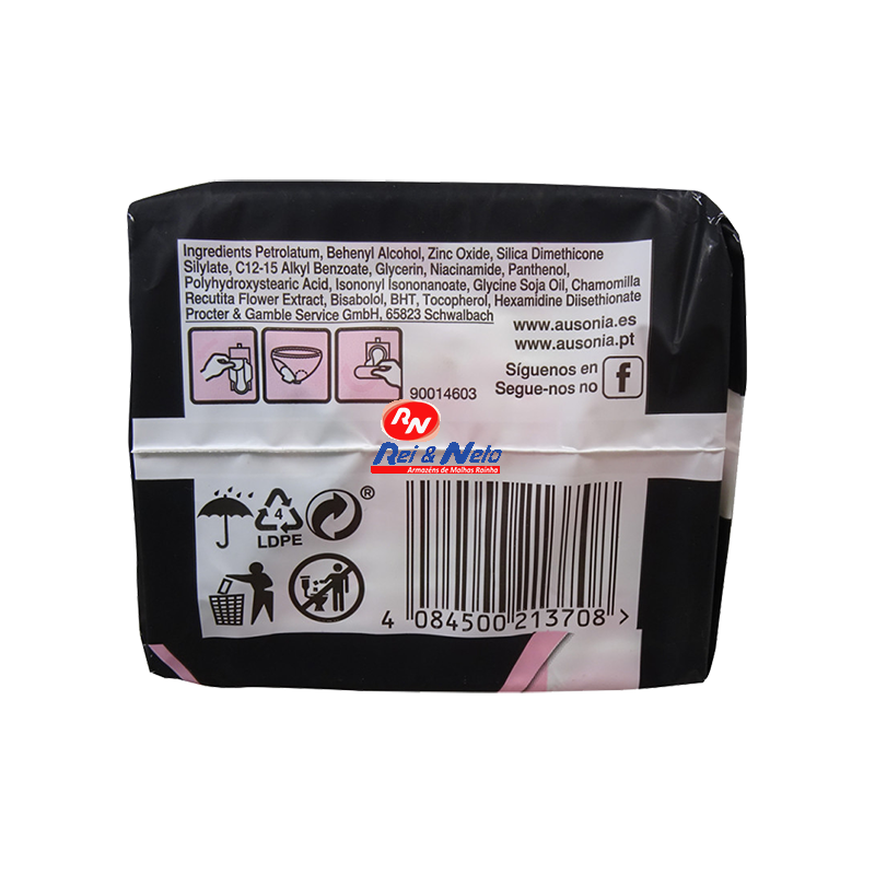 Pensos Higiénicos Ausonia Sensitive 14 Unds Normal c/ Abas